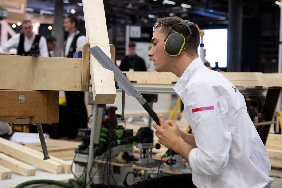 Deutschland ist Vizeweltmeister der Zimmerer